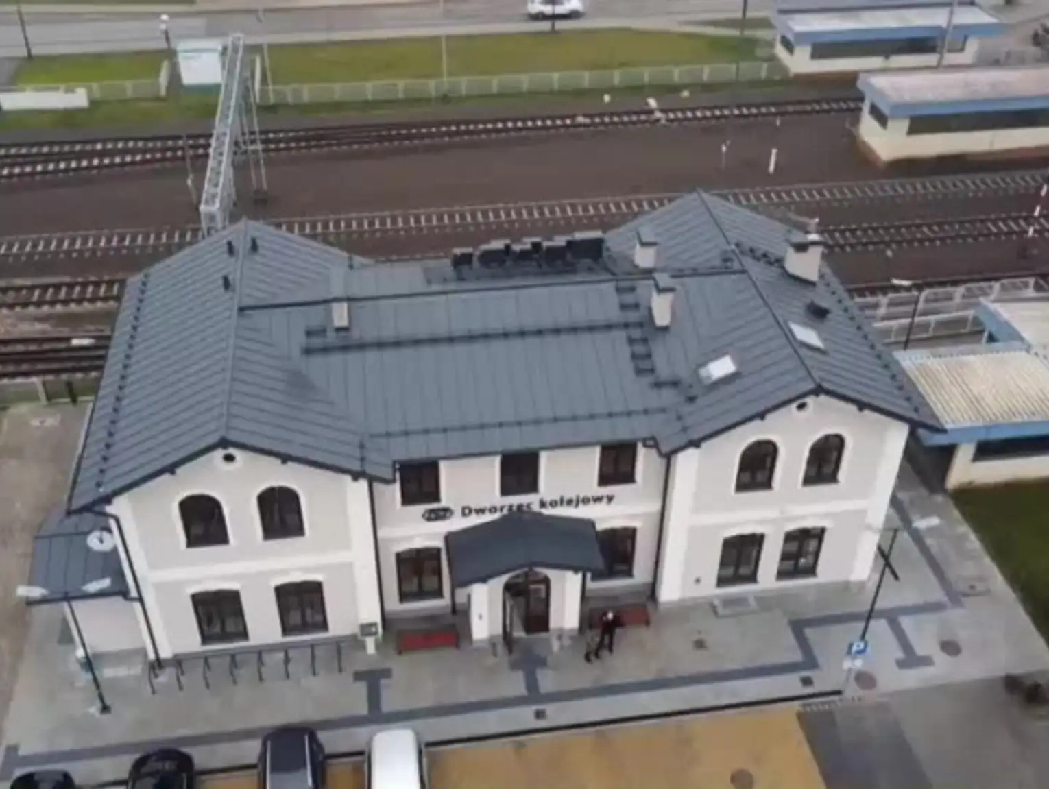 Nowy dworzec PKP Mrozach