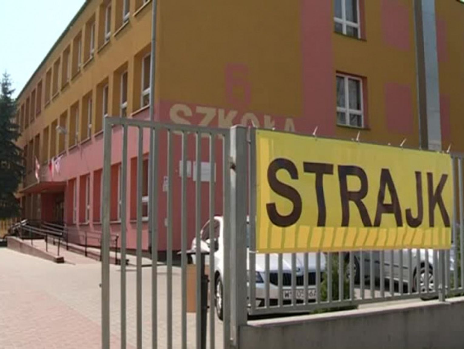 Strajk nauczycieli w Siedlcach Strajk nauczycieli w Siedlcach